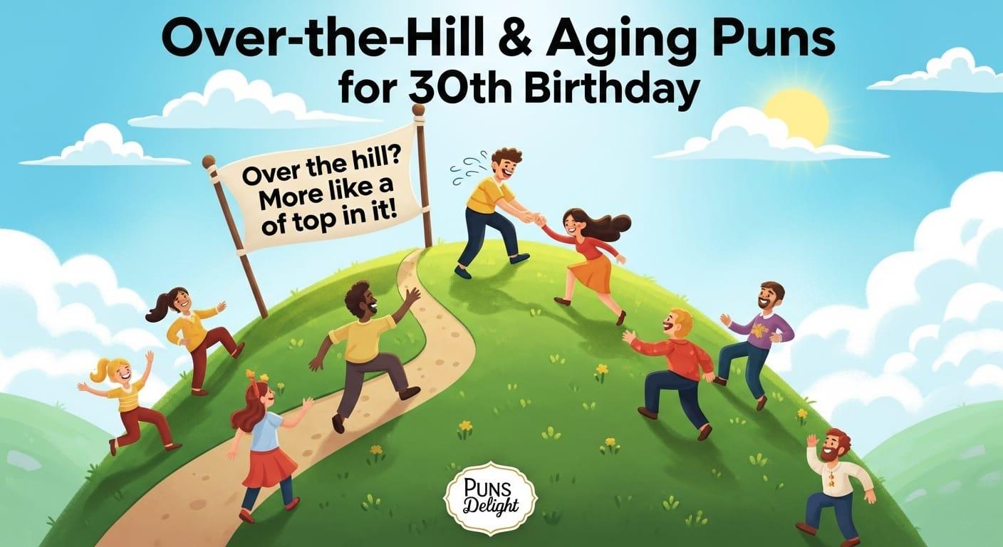 200 Funny 30th Birthday Jokes to Make Turning 30 Unforgettable 😂🎉