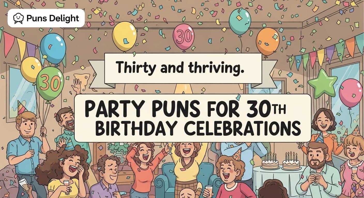 200 Funny 30th Birthday Jokes to Make Turning 30 Unforgettable 😂🎉