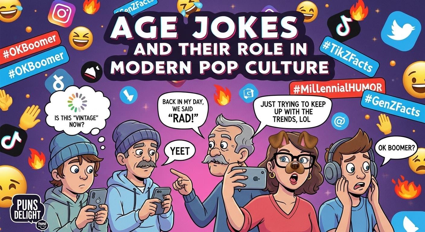 190+ Hilarious Age Jokes That Get Better with Time