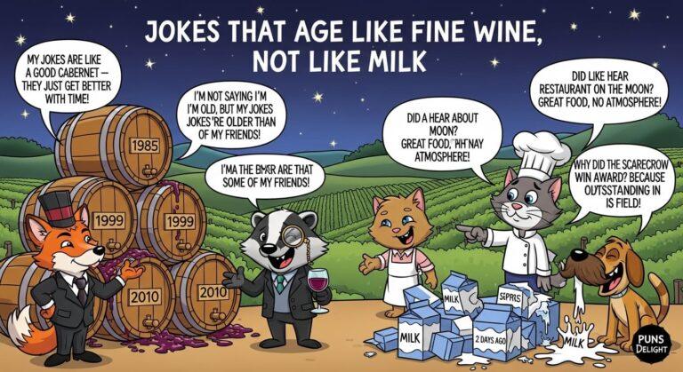 190+ Hilarious Age Jokes That Get Better with Time