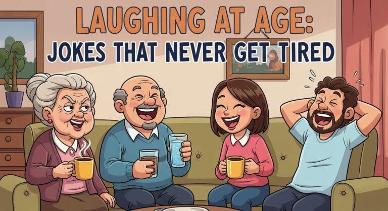 190+ Hilarious Age Jokes That Get Better with Time