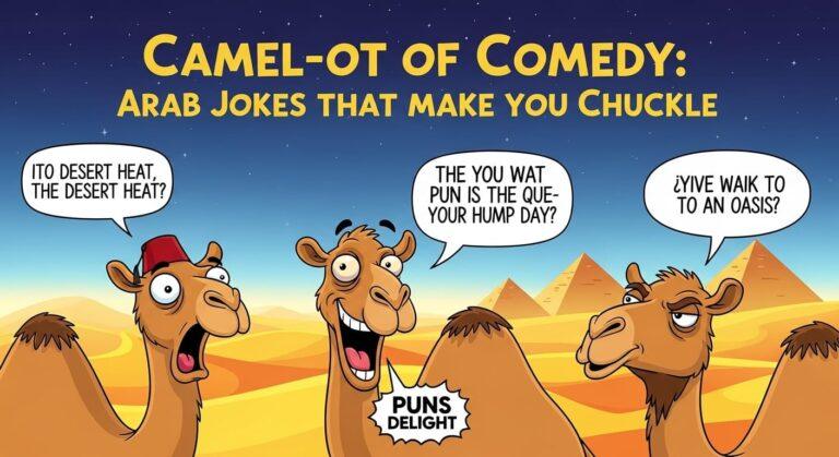 200+ Hilarious Arab Jokes & Puns to Keep You Laughing All Day