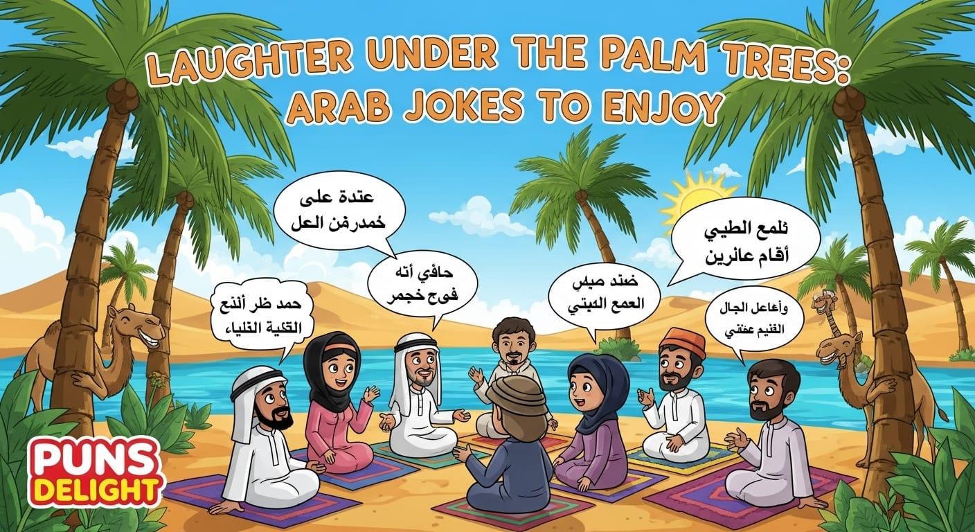 200+ Hilarious Arab Jokes & Puns to Keep You Laughing All Day