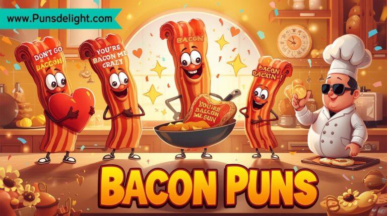 🥓 175+ Funny Bacon Puns That’ll Sizzle Your Sense of Humor 2026 🔥🐖