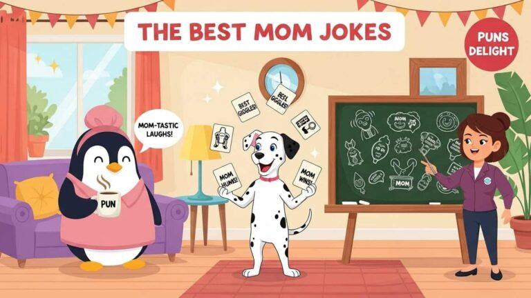 316+ Hilarious Mom Jokes That'll Have You Laughing Harder Than Dad (2026)