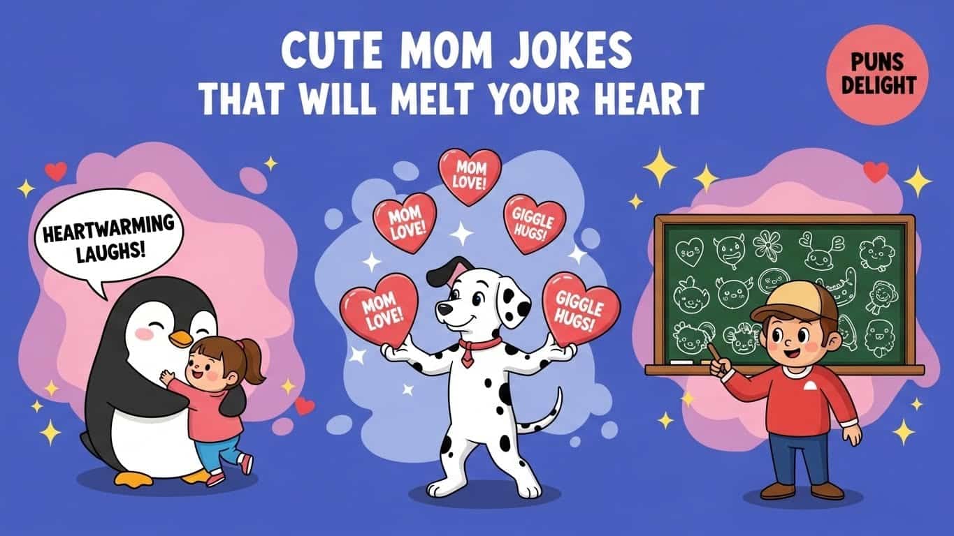 316+ Hilarious Mom Jokes That'll Have You Laughing Harder Than Dad (2026)