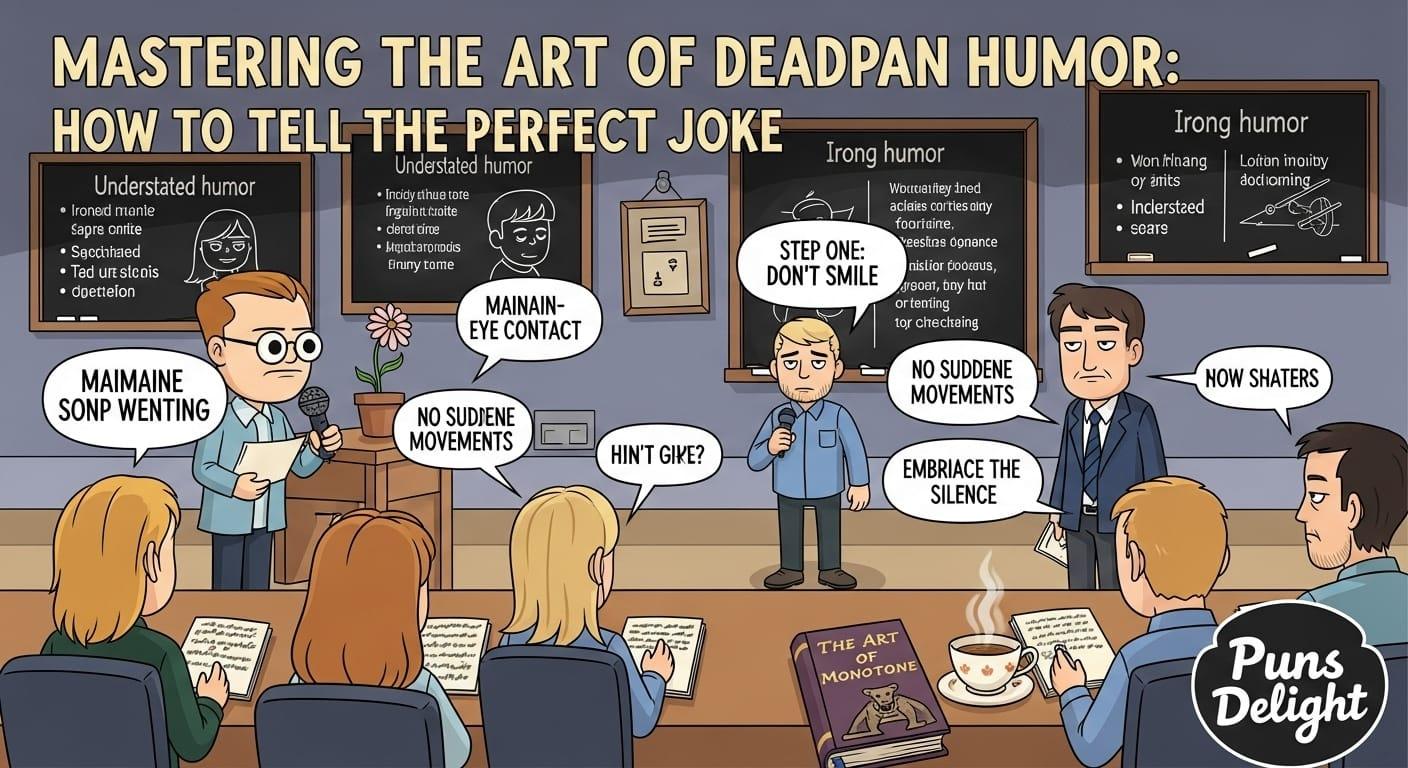 163+ Clever Deadpan Humor Jokes That Will Have You Laughing Nonstop