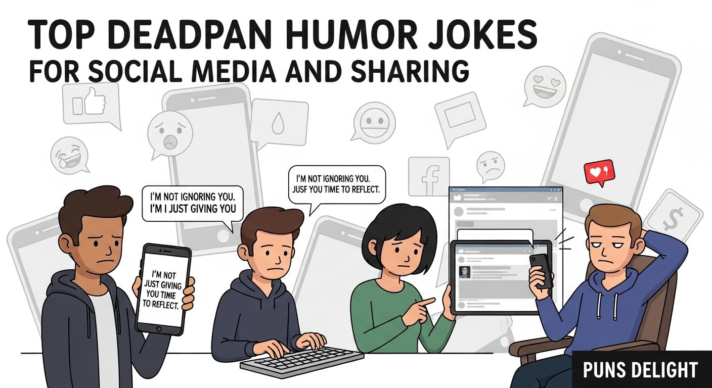 163+ Clever Deadpan Humor Jokes That Will Have You Laughing Nonstop