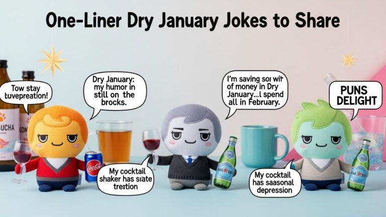 315+ Hilarious Dry January Jokes & Puns to Stay Sober, Smiling, and ...