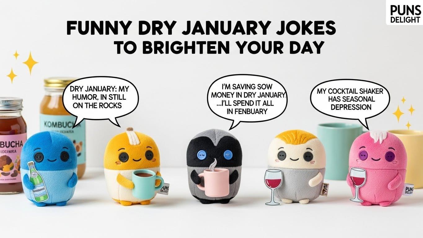 315+ Hilarious Dry January Jokes & Puns to Stay Sober, Smiling, and ...