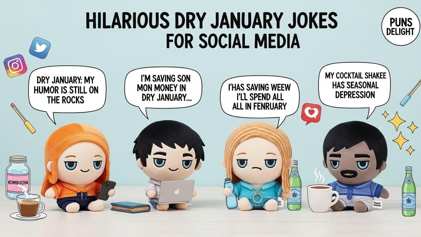 315+ Hilarious Dry January Jokes & Puns to Stay Sober, Smiling, and ...