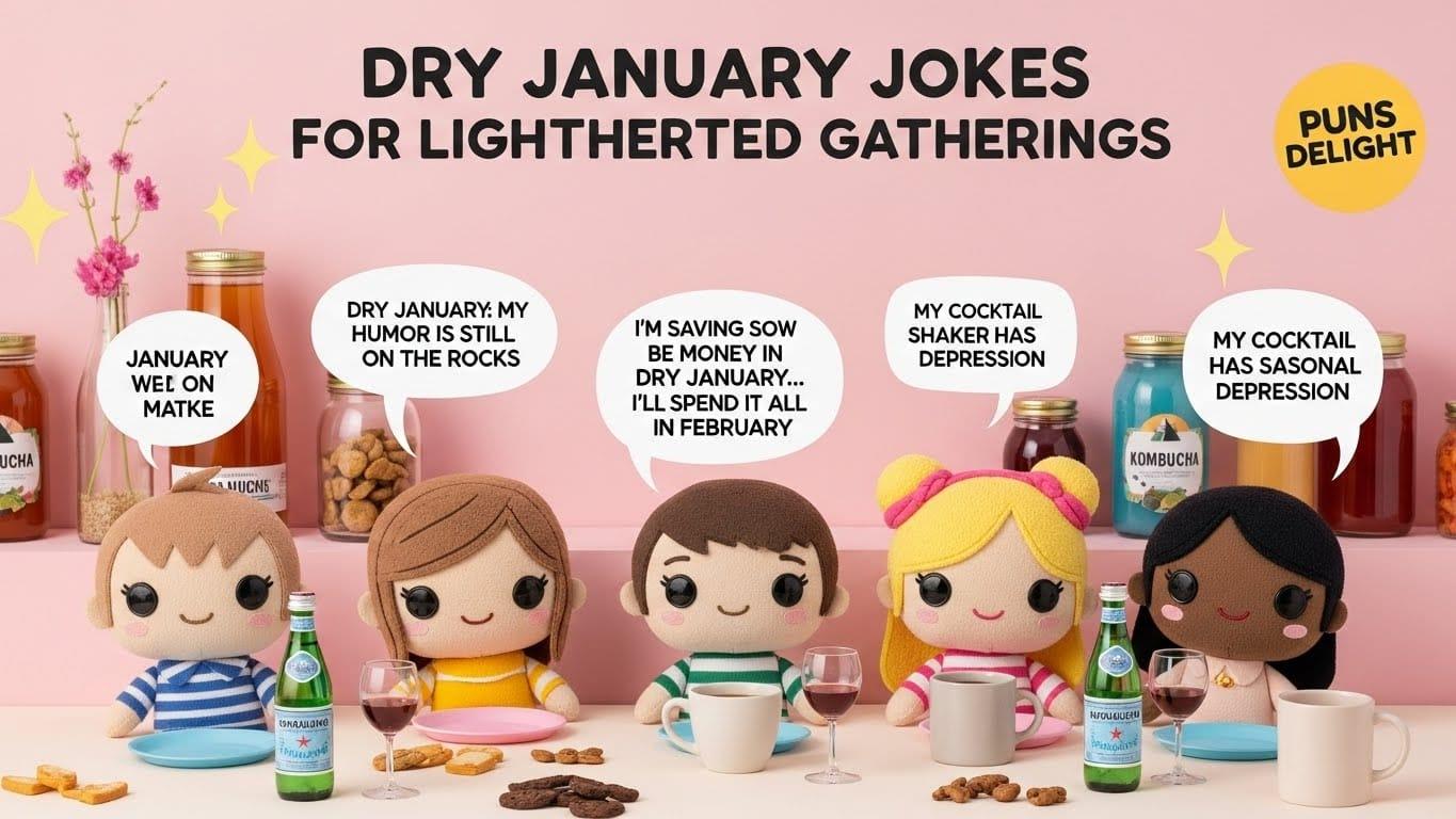 315+ Hilarious Dry January Jokes & Puns to Stay Sober, Smiling, and ...
