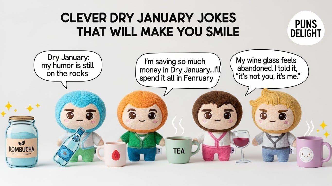 315+ Hilarious Dry January Jokes & Puns to Stay Sober, Smiling, and ...
