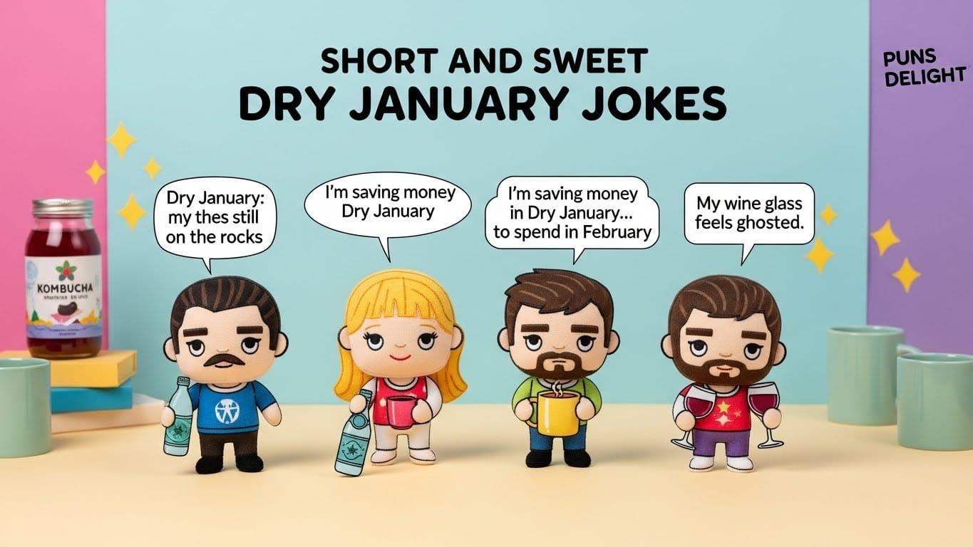 315+ Hilarious Dry January Jokes & Puns to Stay Sober, Smiling, and ...