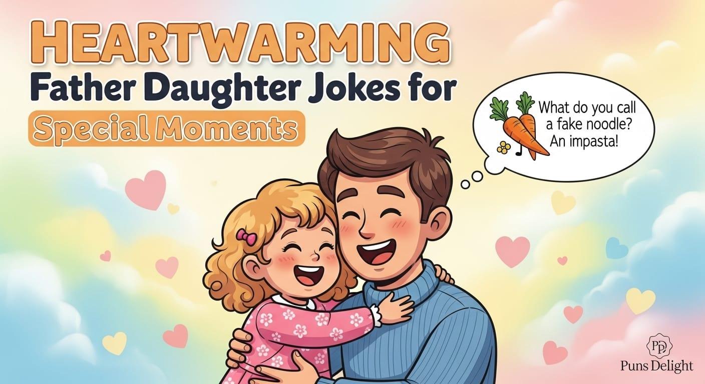 365+ Heartwarming & Funny Father Daughter Jokes ️😂