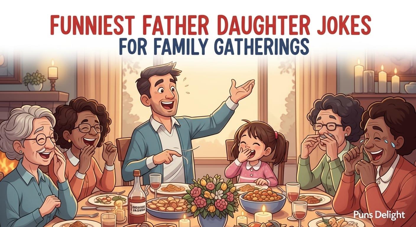 365+ Heartwarming & Funny Father Daughter Jokes ️😂