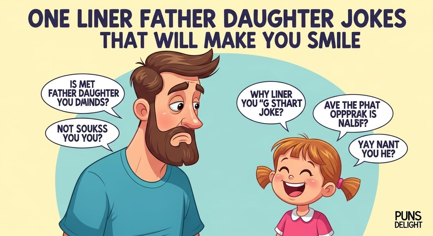 365+ Heartwarming & Funny Father Daughter Jokes ️😂