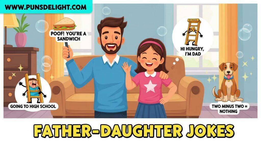 365+ Heartwarming & Funny Father Daughter Jokes ️😂