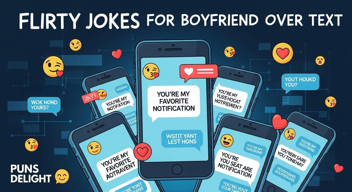 400+ Irresistibly Flirty Jokes for Boyfriend: Cute, Funny, and Romantic ...