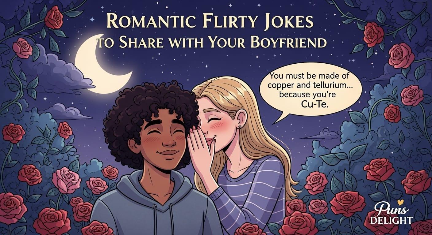 400+ Irresistibly Flirty Jokes for Boyfriend: Cute, Funny, and Romantic ...