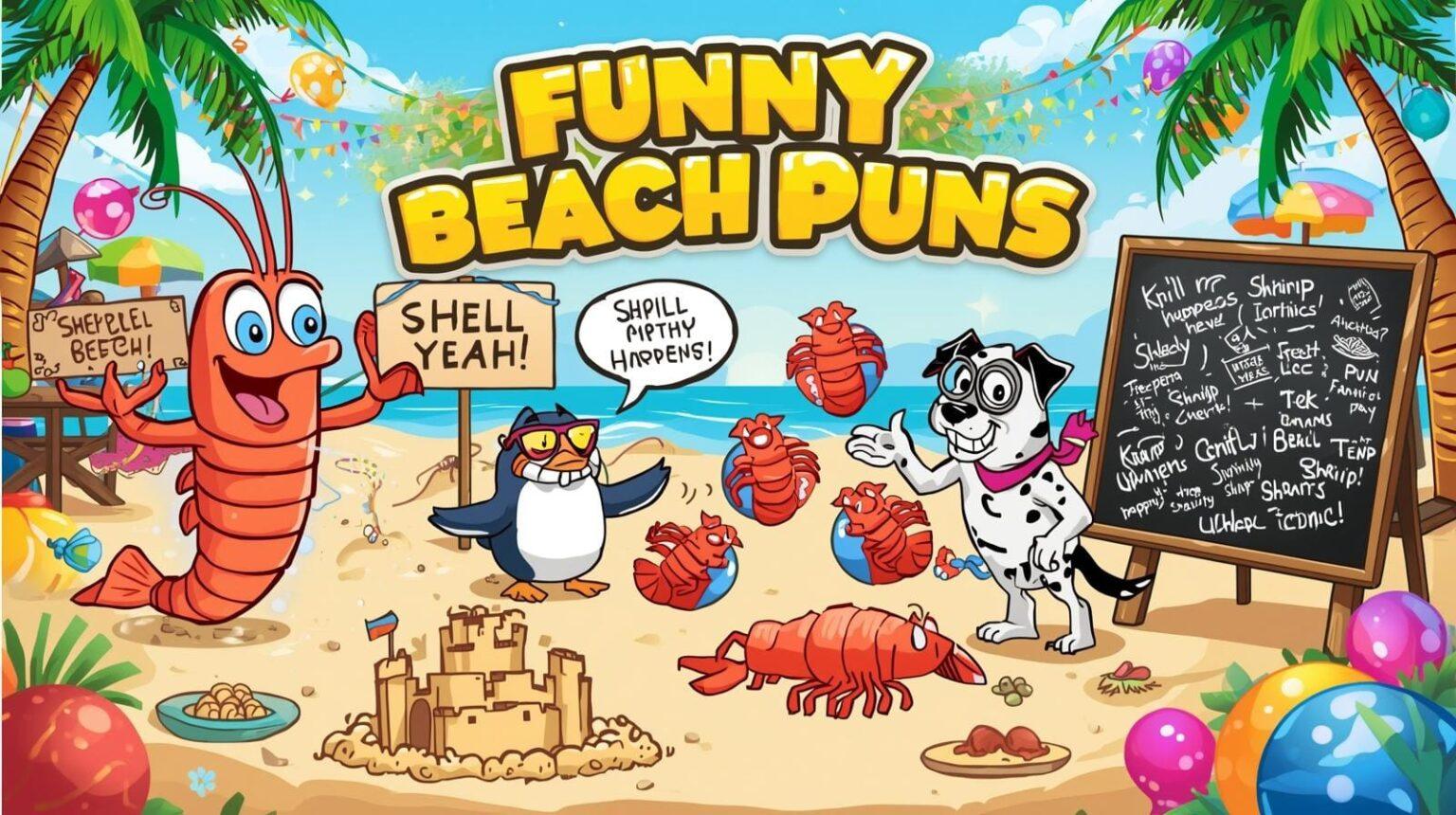🌴 182+ Funny Beach Puns That’ll Shore-ly Make You Laugh 😂🌊