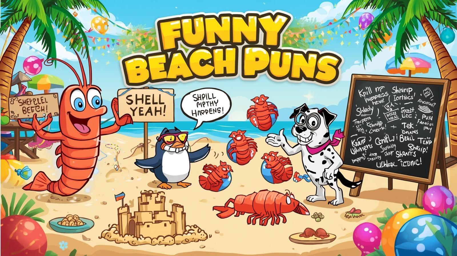 🌴 182+ Funny Beach Puns That’ll Shore-ly Make You Laugh 😂🌊