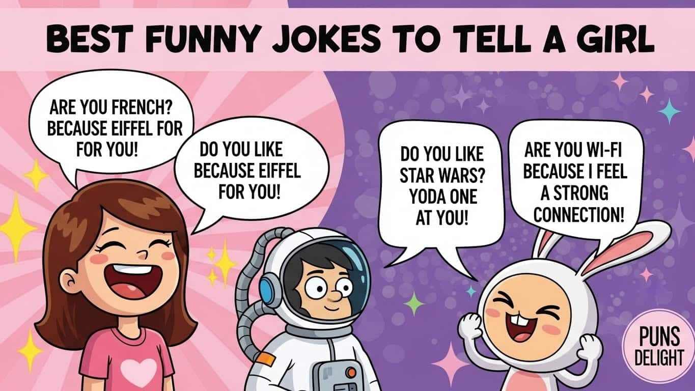 Break the Ice 300+ Good Jokes to Tell a Girl and impress her