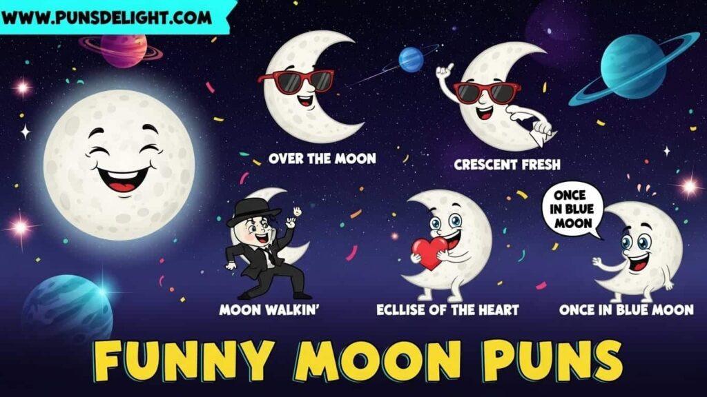 🌕188+ Funny Moon Puns That Are Out of This World 2026🚀🌝 2026 updated