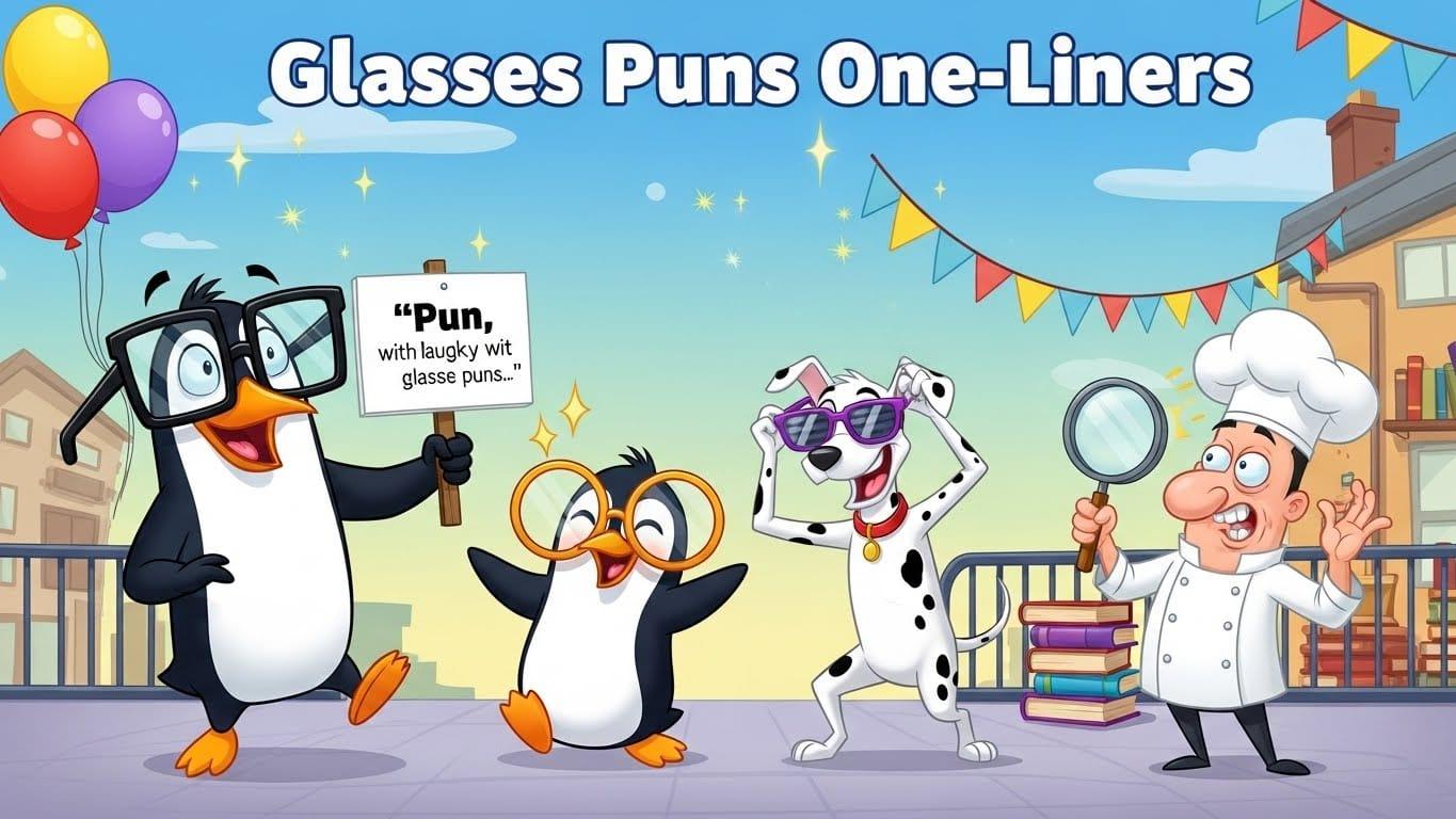 👓 235+ Funny Glasses Puns That’ll Make You Spec-tacularly Laugh 2026 🤓🤣