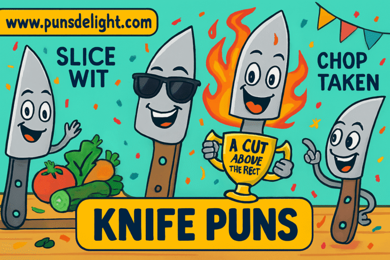 335+ Best Knife Puns That Are Sharp, Clever & Totally Hilarious