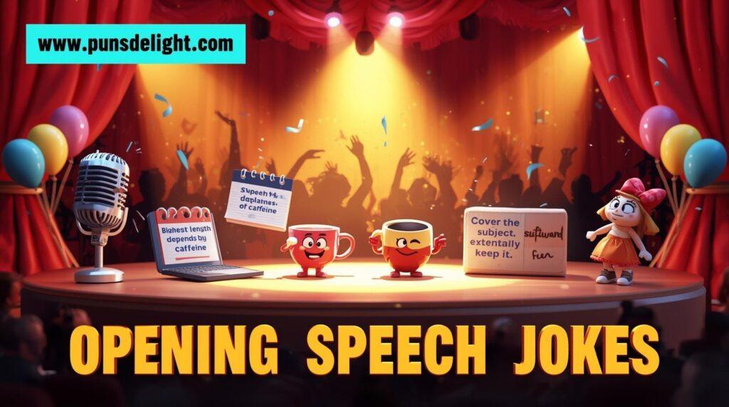 216+ Hilarious Opening A Speech Jokes to Kick Off with a Smile
