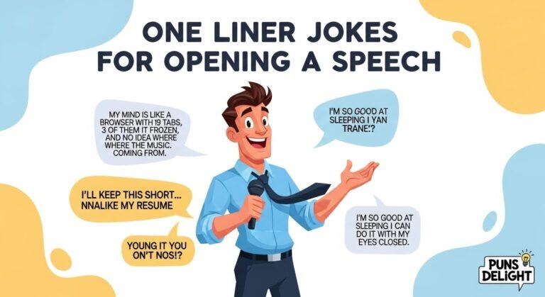 216+ Hilarious Opening A Speech Jokes to Kick Off with a Smile
