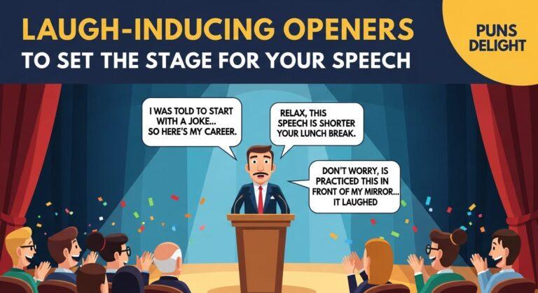 216+ Hilarious Opening A Speech Jokes to Kick Off with a Smile