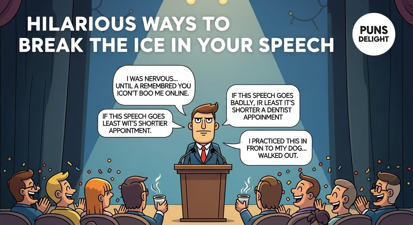 216+ Hilarious Opening A Speech Jokes to Kick Off with a Smile