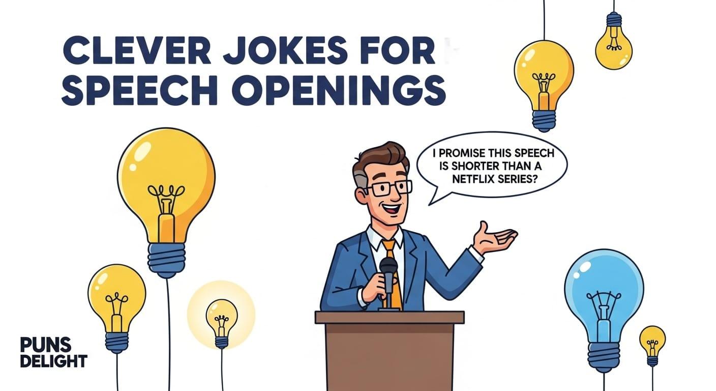 216+ Hilarious Opening A Speech Jokes to Kick Off with a Smile