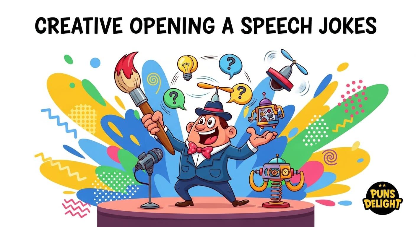216+ Hilarious Opening A Speech Jokes to Kick Off with a Smile