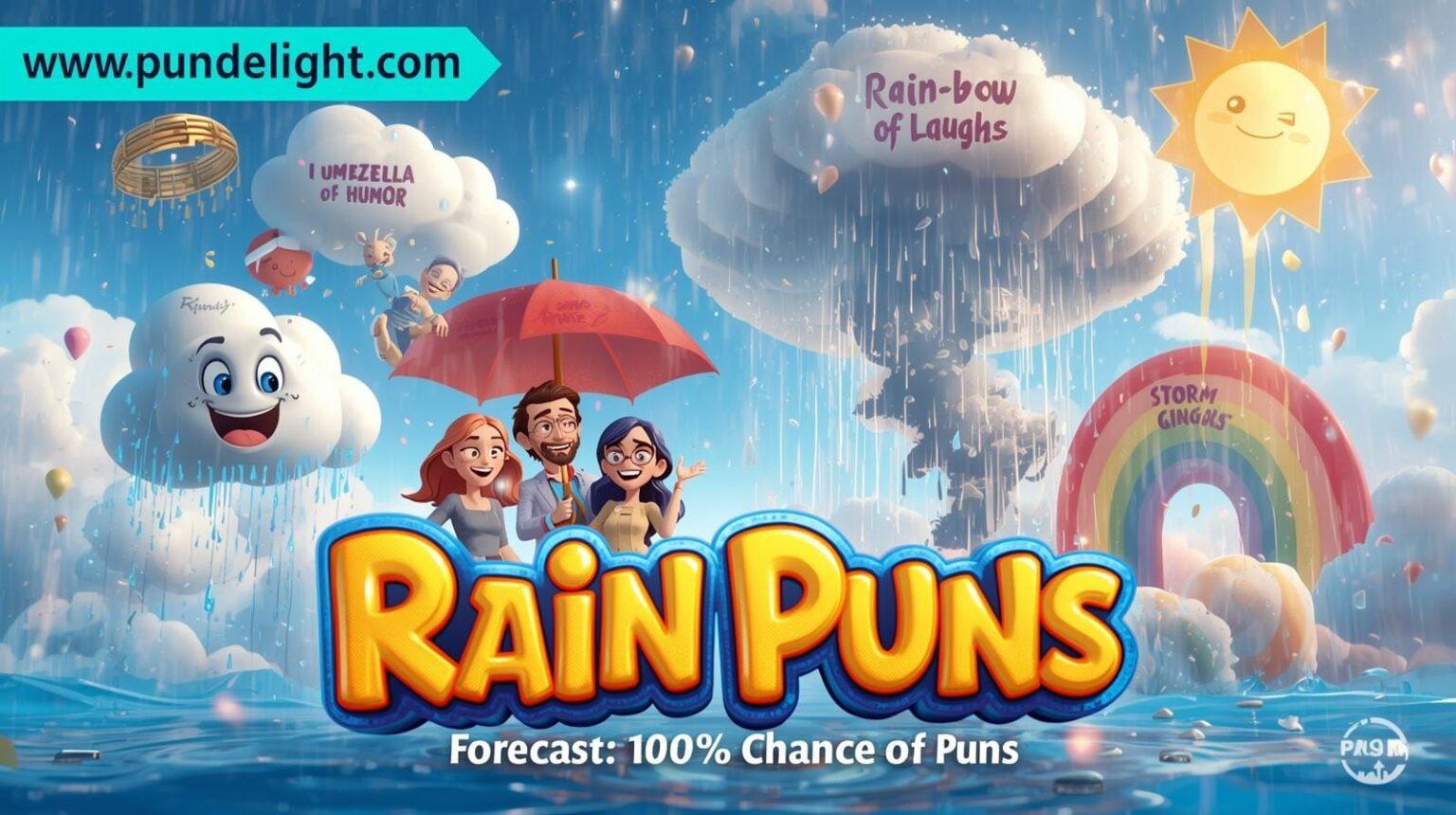 🌧️310+ Rain Puns to Make Your Day Pour with Laughter ☔😂