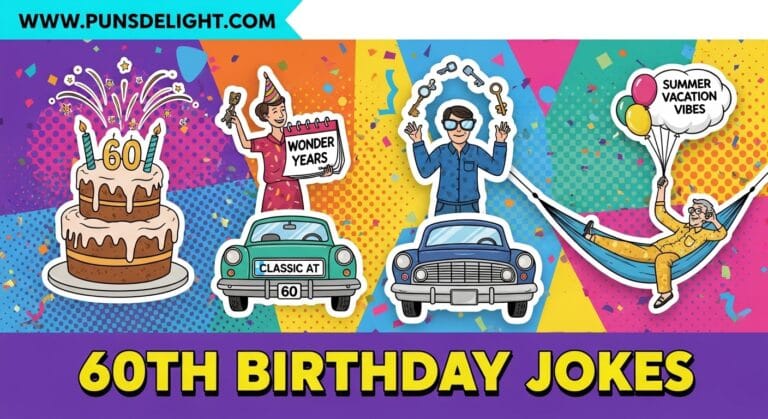 60+ 60th Birthday Jokes That Are Aging Like Fine Wine