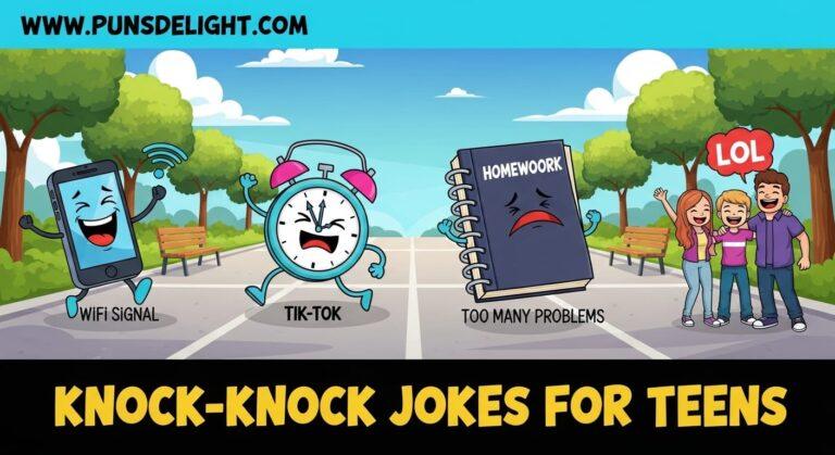 Knock Knock Jokes for Teens – Funny, Cool & School-Friendly